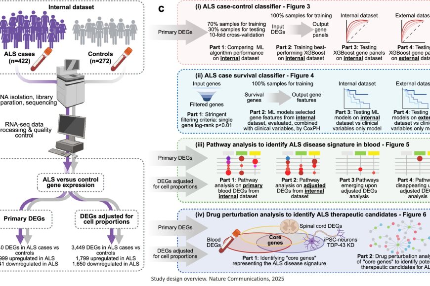 AI to detect early ALS gene expression from a blood sample - Sciencemission